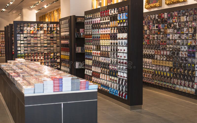 Music CD Store editorial image. Image of business, licensing - 19884340