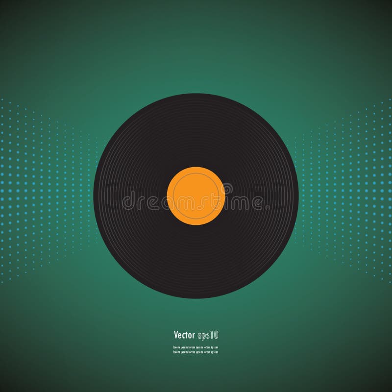 Record. Vector Illustration Decorative Background Design Stock ...