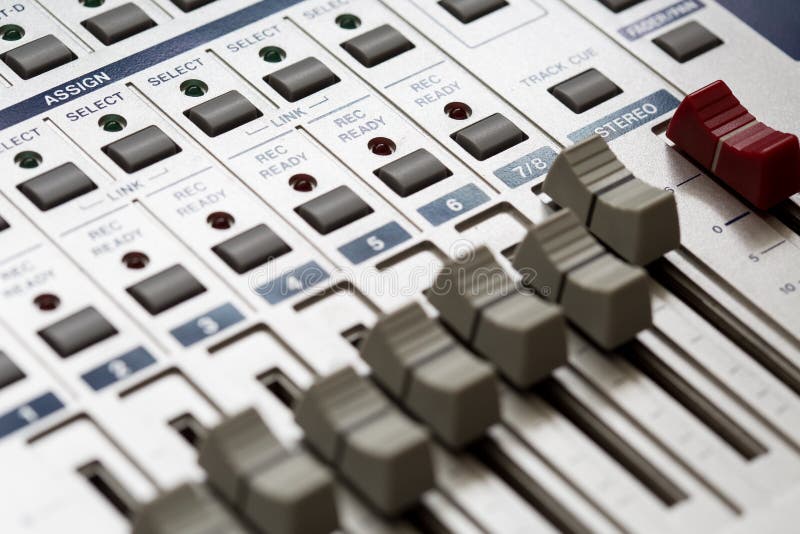 Recording Console Picture. Image: 29005902