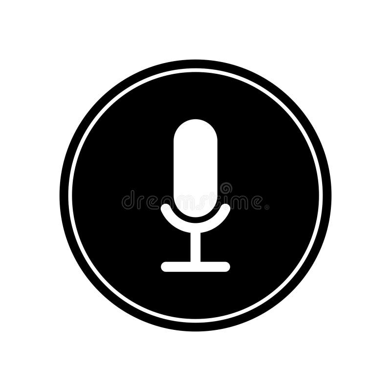 Recording icon vector stock vector. Illustration of element - 289538423