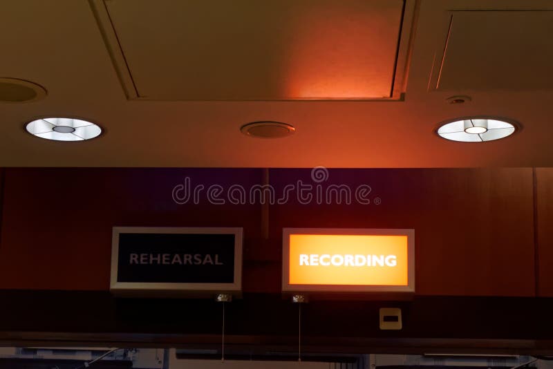 Recording Sign stock photo. Image of broadcast, signal - 67233186