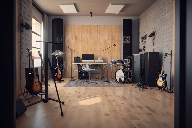 Recording Studio: Capture a Set of Images that Showcase a Professional ...