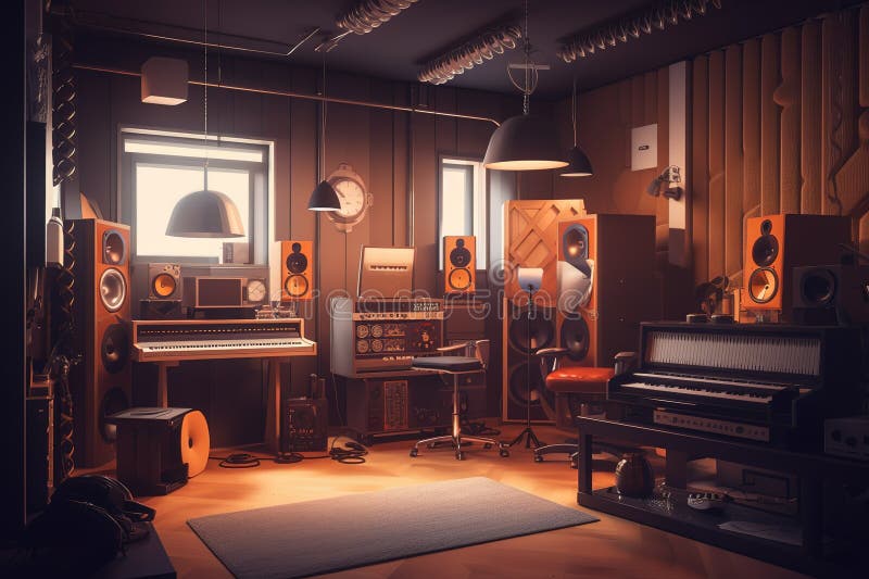 Recording Studio: Capture a Set of Images that Showcase a Professional ...