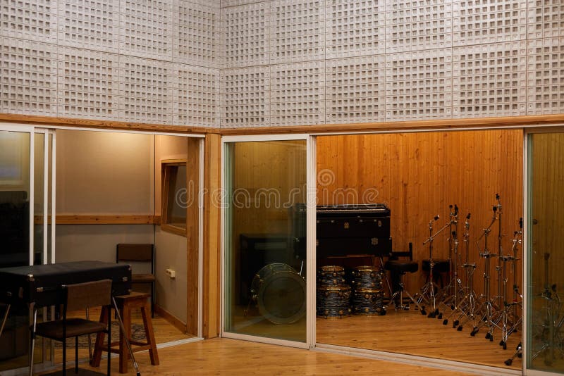 Recording Studio Interior stock photo. Image of record - 245241374