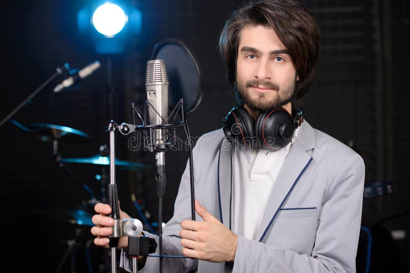 Recording Studio stock photo. Image of artist, listening - 42672002