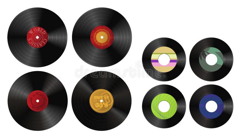 Vintage 33 rpm records - xolersurf