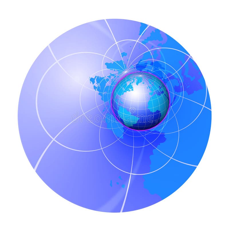 Recorrido del mundo stock de ilustración. Ilustración de global - 2274949