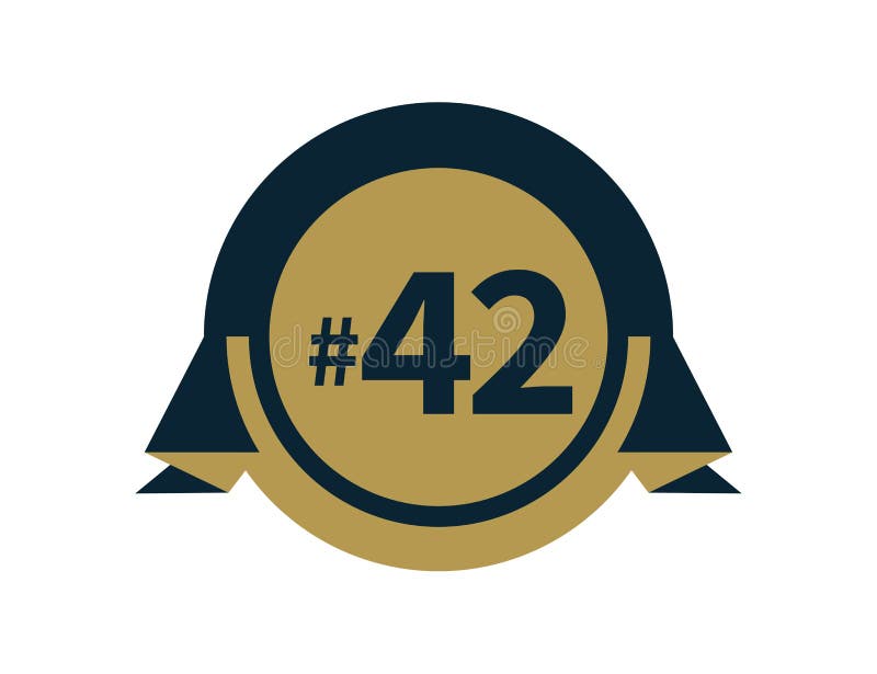 Number 42 Stock Illustrations – 749 Number 42 Stock Illustrations ...