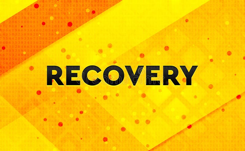 Recovery web banner stock illustration. Illustration of mobile - 92058662