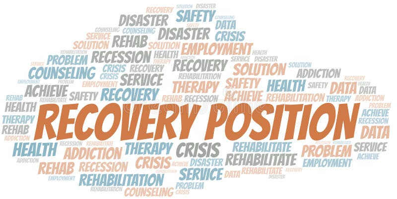 Recovery position stock vector. Illustration of call - 47097692