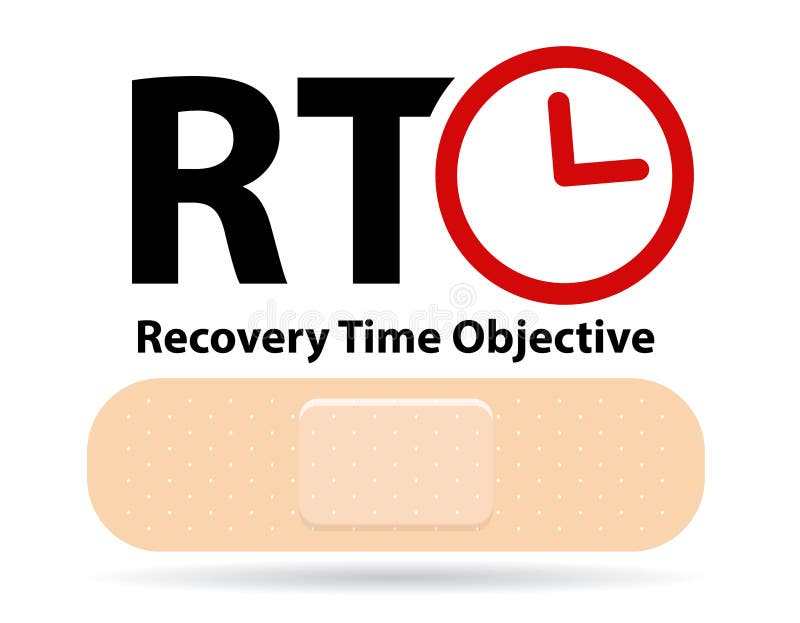 Recovery Time Objective Concept Stock Vector - Illustration of ... Recovery Time Objective Concept Stock Vector - Illustration of ...