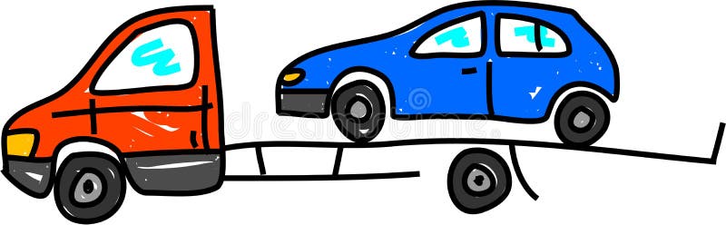 Recovery transporter stock illustration. Illustration of clipart - 2661993