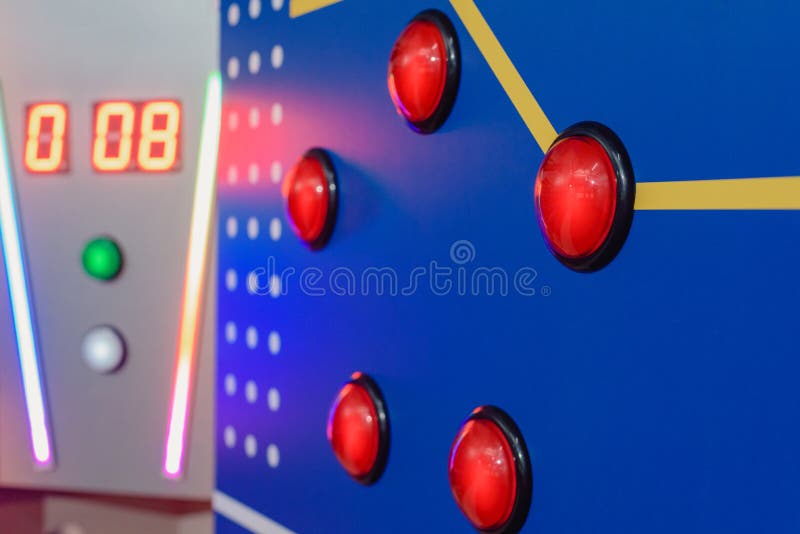 Recreational Arcade Machine Stock Photo - Image of adventure ...