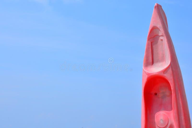 Recreational Kayak Boat in Batangas, Philippines Stock Image - Image of ...