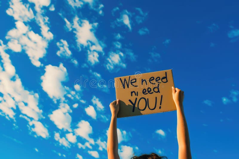 Recruitment Call: Your Help Needed. Stock Illustration - Illustration ...