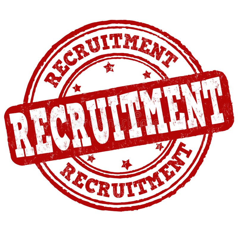 Recruitment Grunge Rubber Stamp Stock Vector - Illustration of offer ...