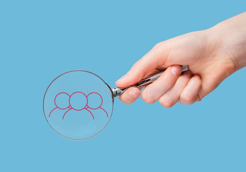 Recruitment Hiring Concept Searching Finding Employees Team For Job
