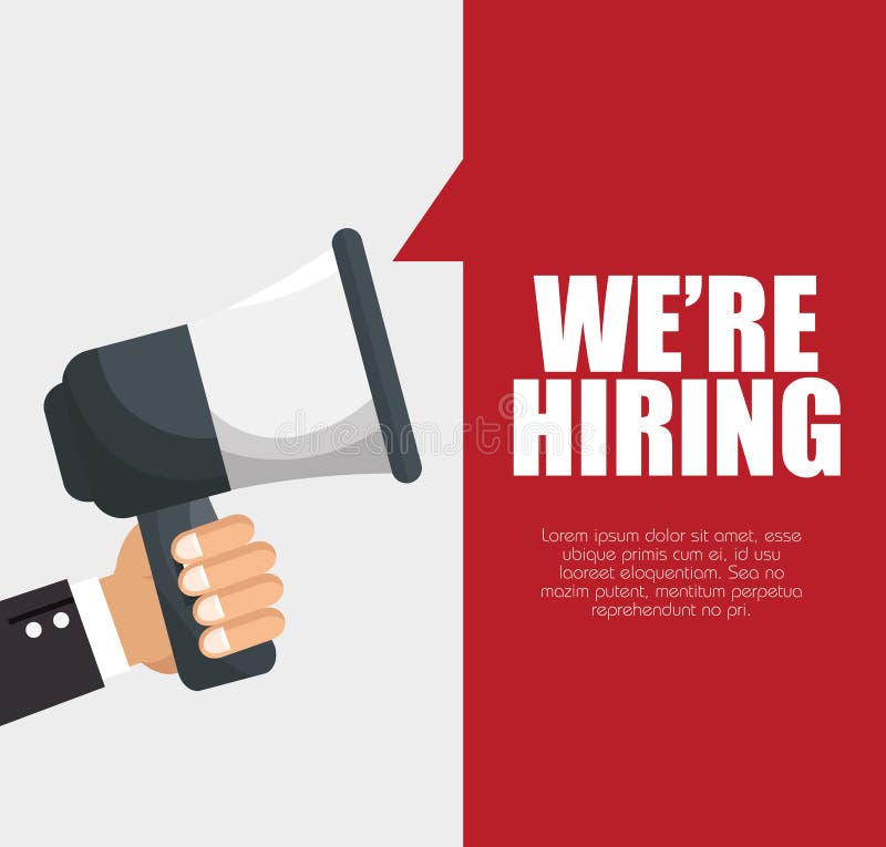 Recruitment Process Concept Icon Stock Illustration - Illustration of ...