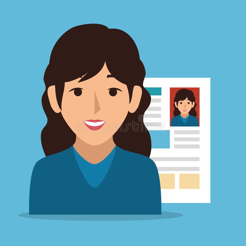 Recruitment Process Concept Icon Stock Illustration - Illustration of ...