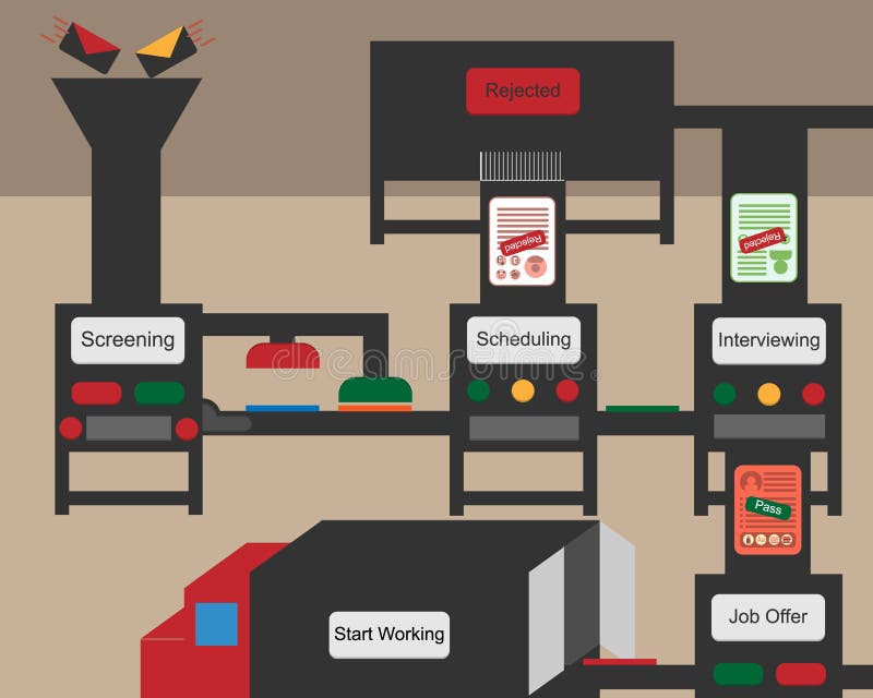 Screening Process Stock Illustrations – 422 Screening Process Stock ...