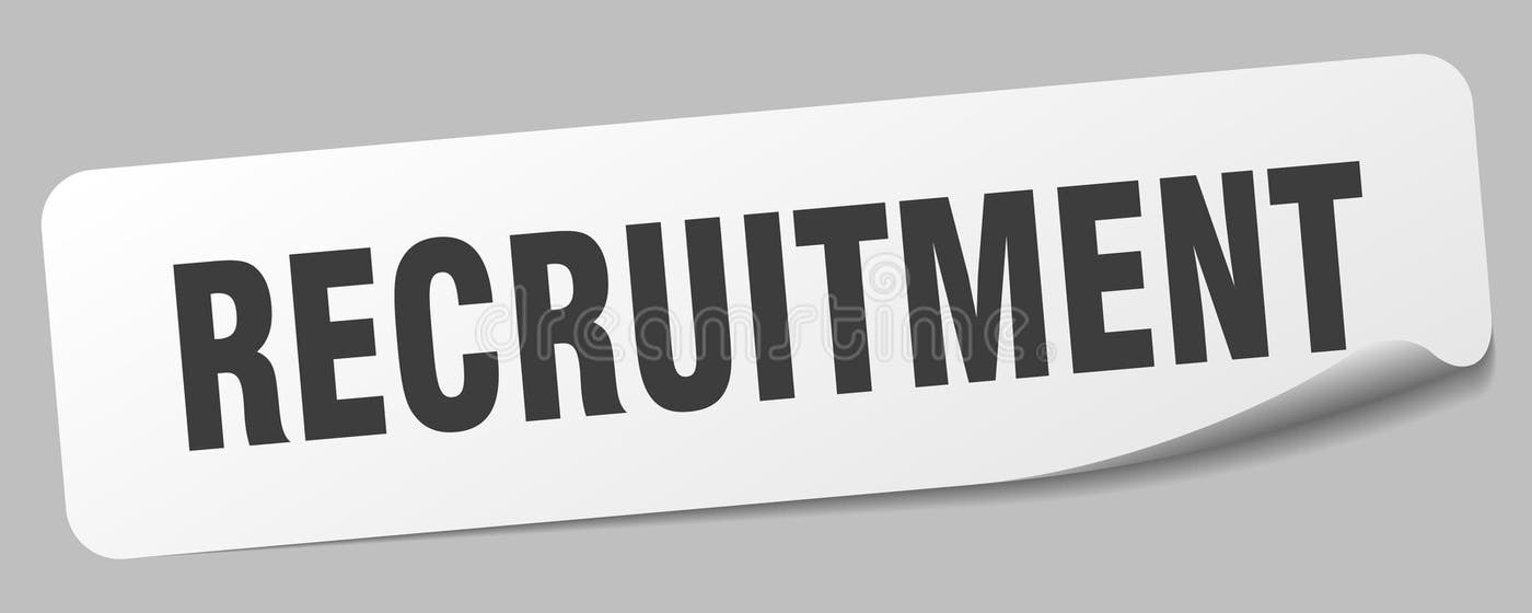 Recruitment Sticker Stock Illustrations – 2,135 Recruitment Sticker ...