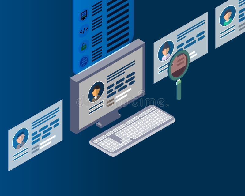 Applicant Tracking System Stock Illustrations – 153 Applicant Tracking ...