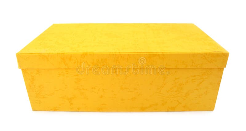 Rectángulo amarillo simple foto de archivo. Imagen de aislado - 12574962