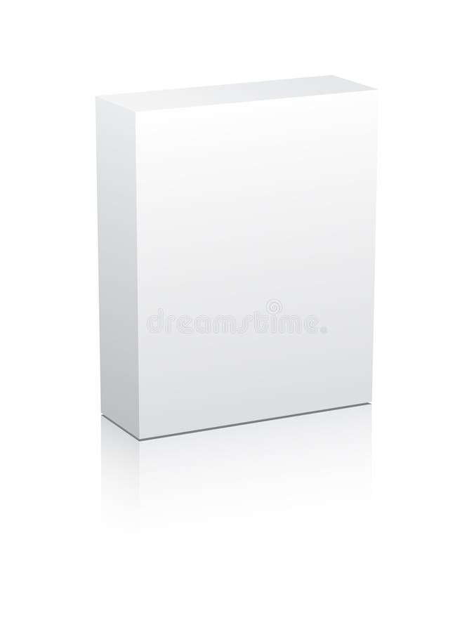 Rectángulo blanco ilustración del vector. Ilustración de aislado - 11099066