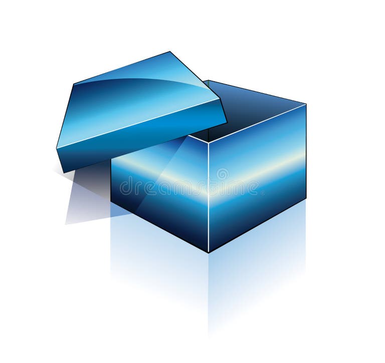 Rectángulo Brillante Tridimensional Ilustración del Vector ...