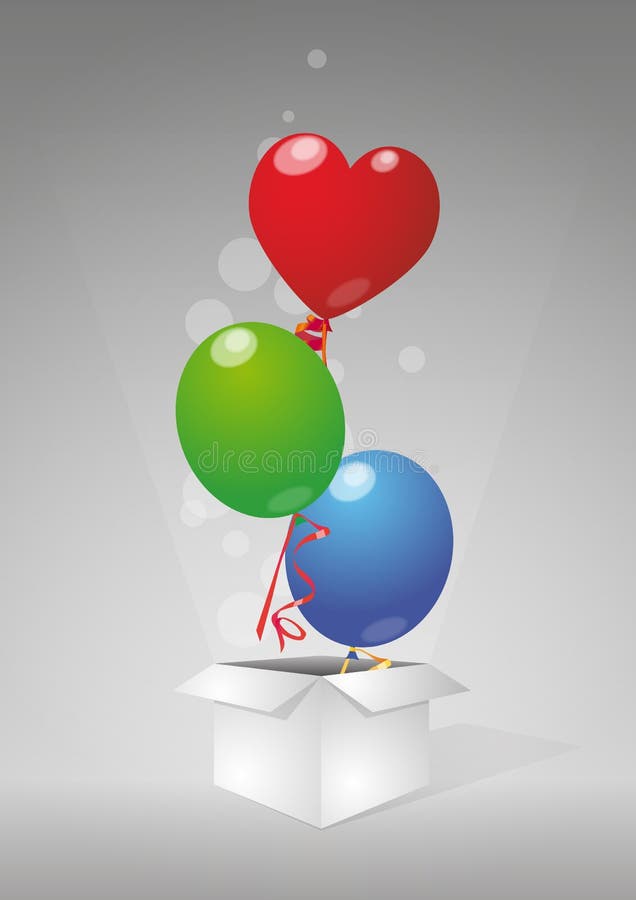 Rectángulo del globo ilustración del vector. Ilustración de objeto ...