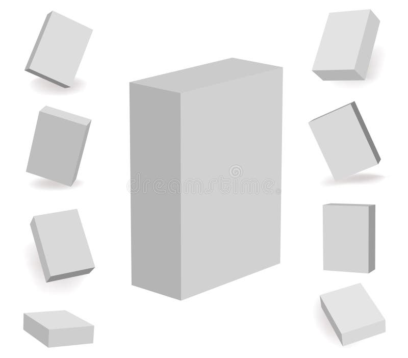 Rectángulo en blanco ilustración del vector. Ilustración de grupo ...