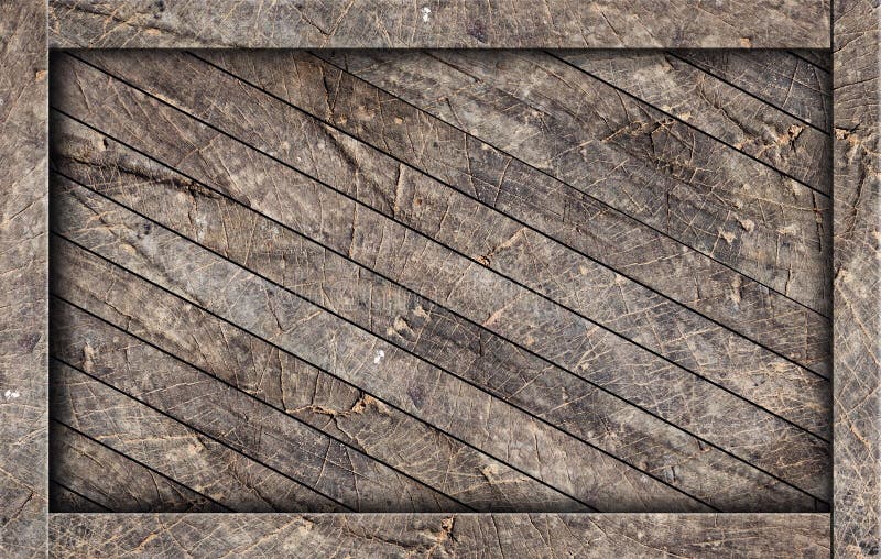 Rectángulo Viejo De Madera De Brown Foto de archivo - Imagen de ...