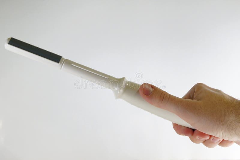 Rectal Linear Ultrasound Probe for Urology Stock Image - Image of ...