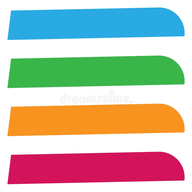 Rectangle Banner, Plaque, Button, Tag and Label Shape with Empty, Blank ...