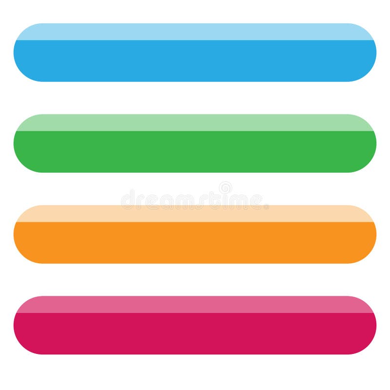 Rectangle Banner, Plaque, Button, Tag and Label Shape with Empty, Blank ...