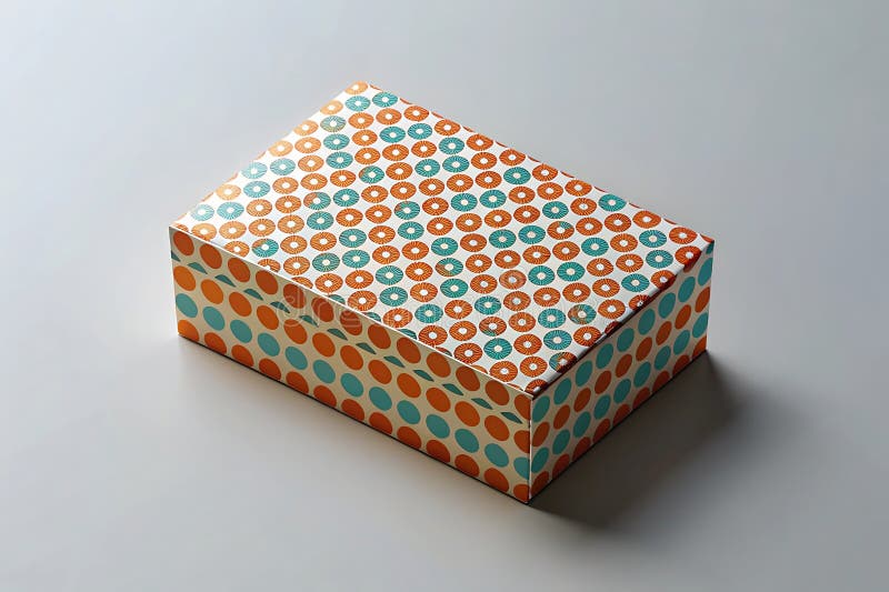 Rectangle box mockup stock illustration. Illustration of artwork ...