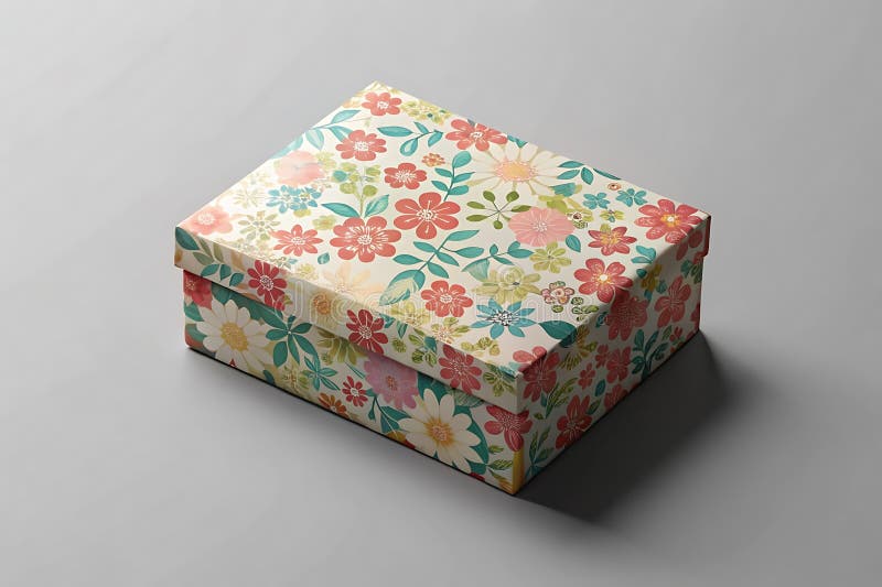 Rectangle box mockup stock illustration. Illustration of marketing ...