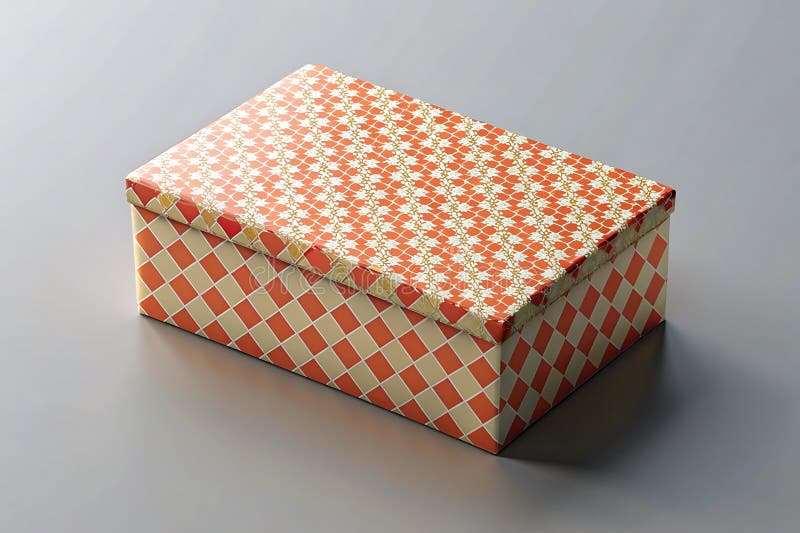 Rectangle box mockup stock illustration. Illustration of branding ...