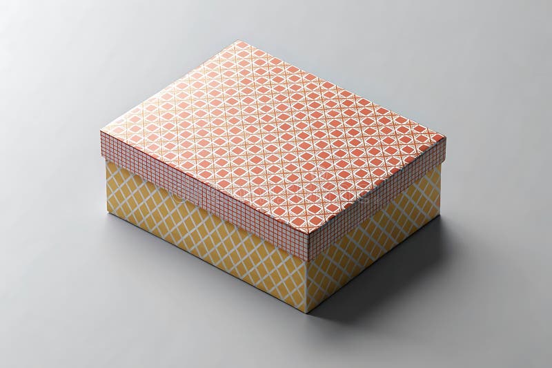 Rectangle box mockup stock illustration. Illustration of design - 350453707