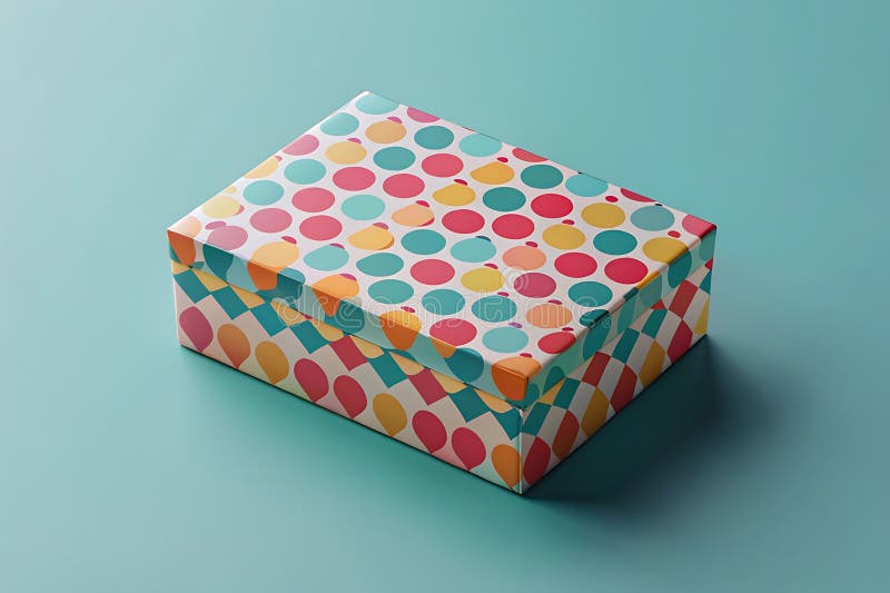 Rectangle box mockup stock illustration. Illustration of professional ...