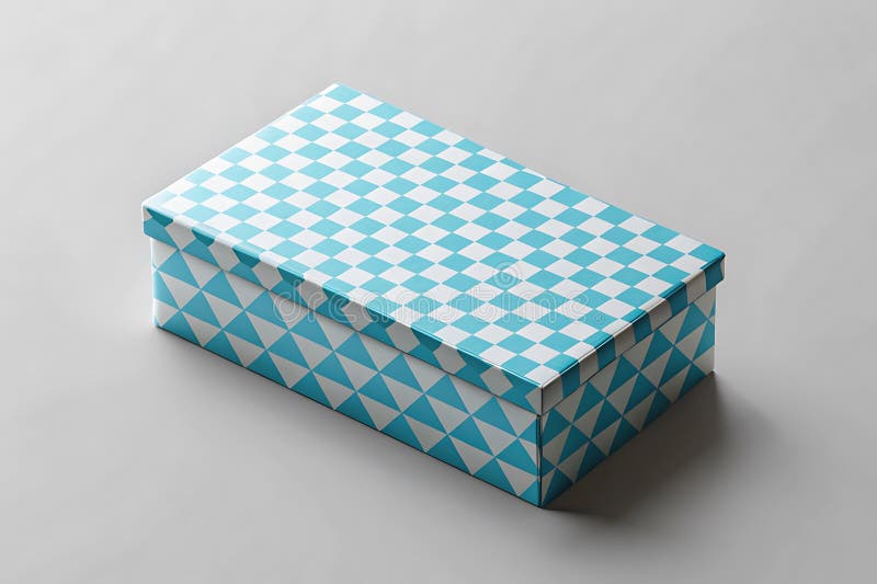 Rectangle box mockup stock illustration. Illustration of render - 350453874