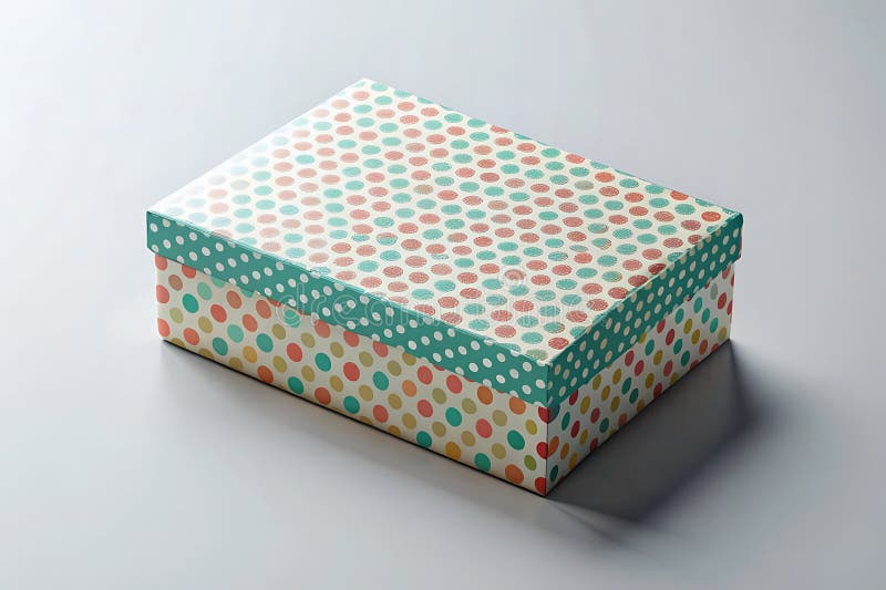 Rectangle box mockup stock illustration. Illustration of artwork ...