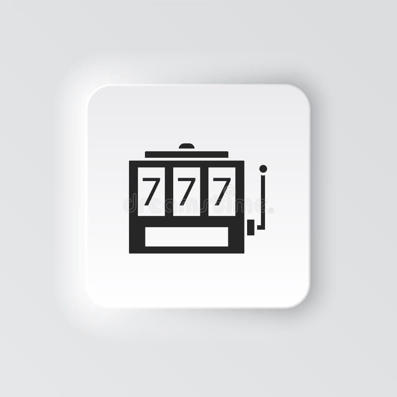 Rectangle Button Icon Gaming Machine. Button Banner Rectangle Badge ...