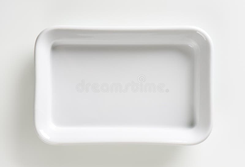 Rectangle Ceramic Baking Dish Stock Photo - Image of china, dishware ...