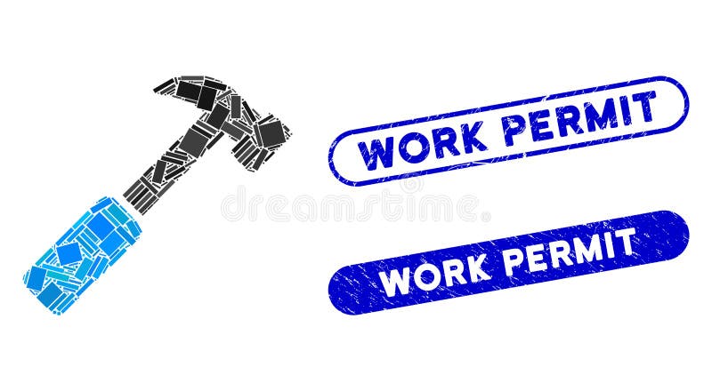 Work Permit Icon Stock Illustrations – 792 Work Permit Icon Stock ...