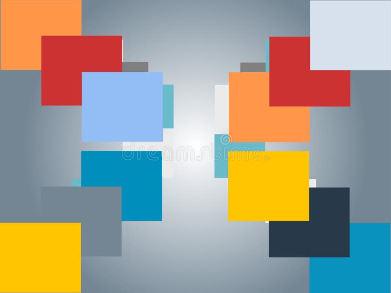 Rectangle Colorful Background Stock Vector - Illustration of grey ...