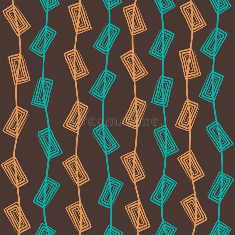 Creative Rectangle Swirl Design Pattern Background Stock Vector ...