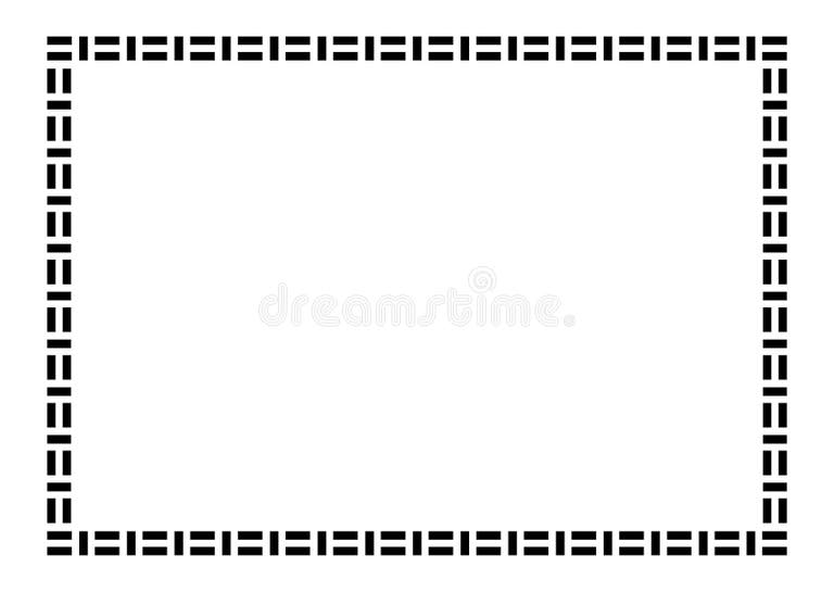 Simple Rectangle Line Border Art Stock Illustrations – 4,279 Simple ...