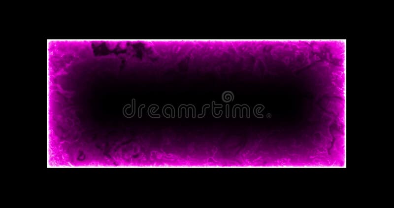 Rectangle, Frame of Energy, Neon, Smoke. Purple, Lilac Rectangle on a ...