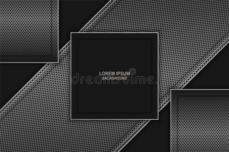 Rectangle Frame with Lines Background Stock Vector - Illustration of ...